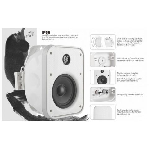 ⭐☜ ☞⭐【Всепогодна акустика MT-Power ES-50TM Black】⭐☜ ☞⭐